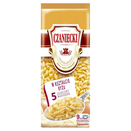 Paste in forma de orez, Czaniecki, 250 g - eMAG.ro