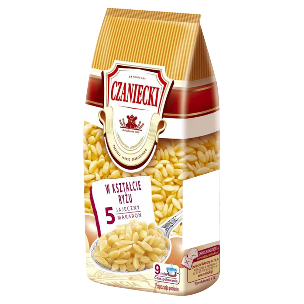 Paste in forma de orez, Czaniecki, 250 g - eMAG.ro