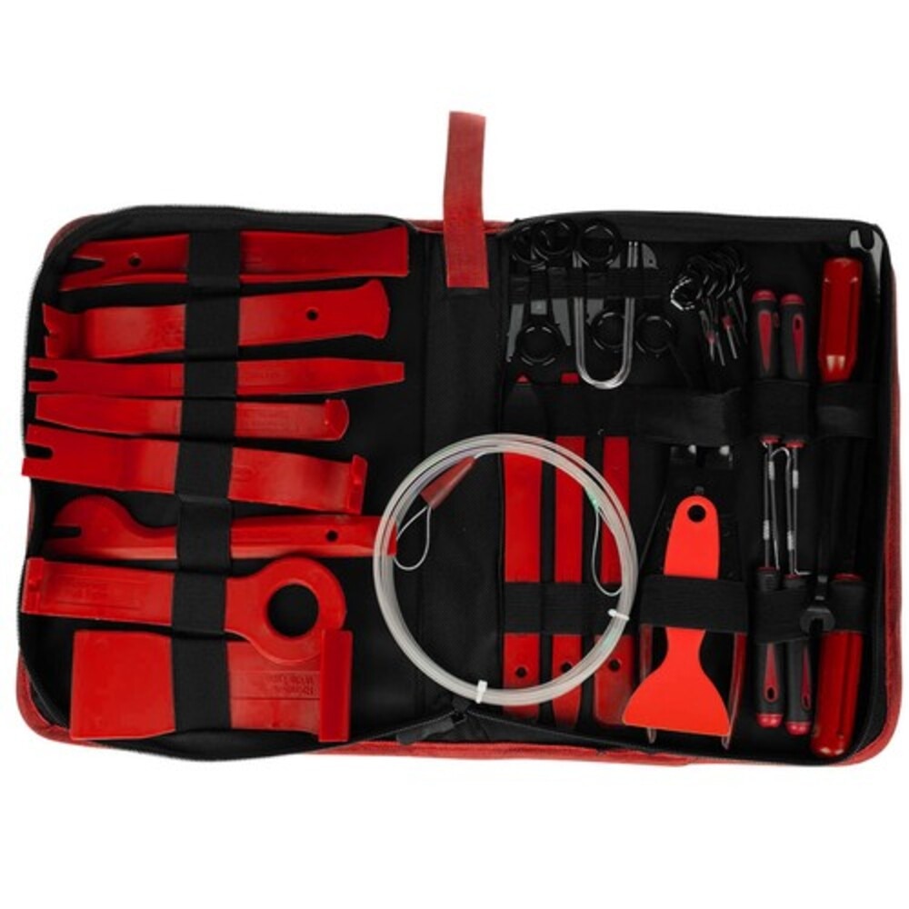 Trusa cu 40 ustensile demontare auto, Kit complet, sistem audio, plansa ...