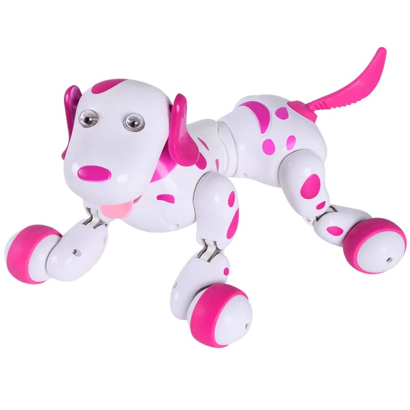 Caine Robot inteligent iUni Smart Dog, 24 comenzi, Telecomanda 2.4 GHz ...