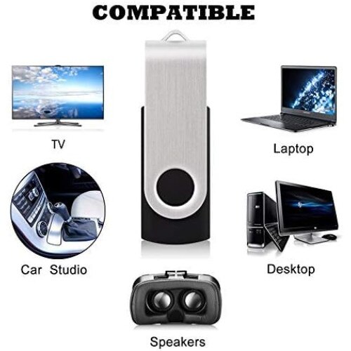 Set 2 Stick-uri de memorie USB, Sunmostar, 8GB, Argintiu - eMAG.ro