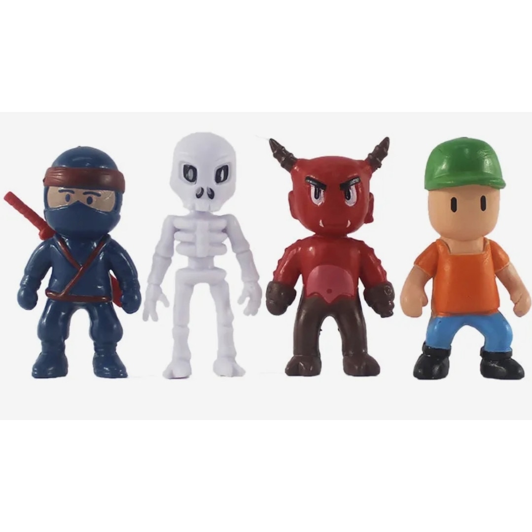 Set 4 Figurine Stumble Guys, Tnagora®, Mistery Box, 6 cm - eMAG.ro