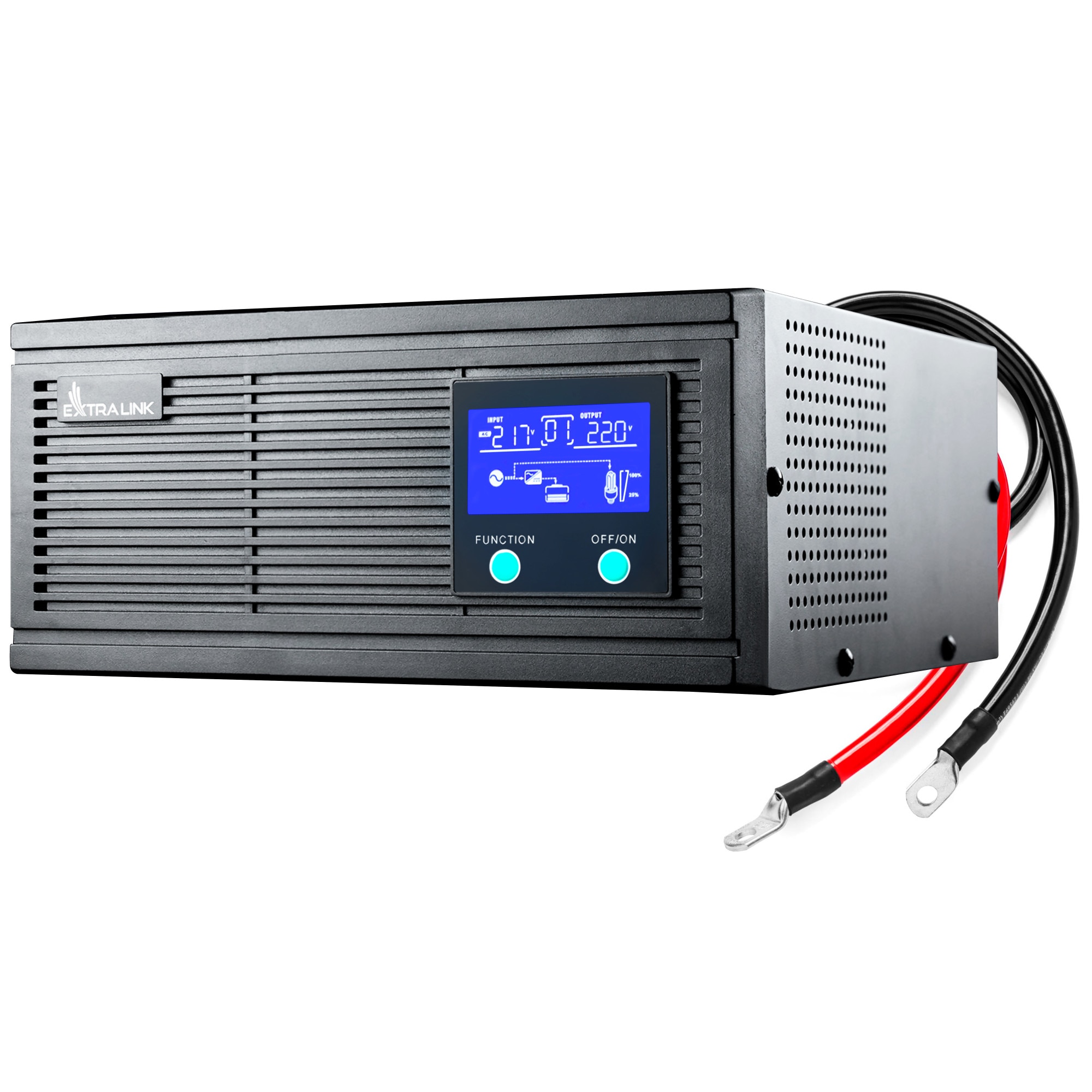 Авто инвертор Piorun Pure Sine Wave Inverter, Extralink, ABS/Metal ...