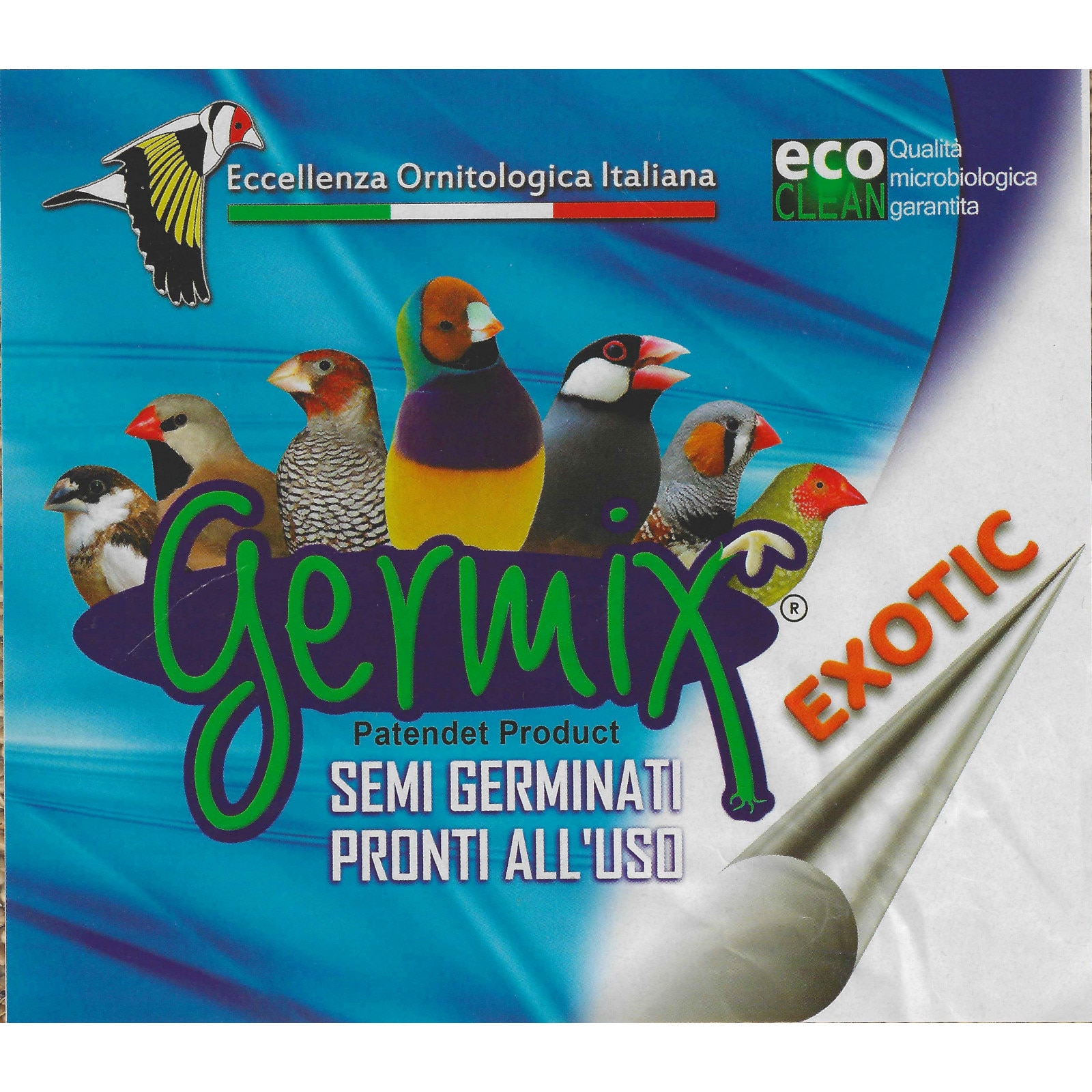 Покълнали семена за птици, Germix Esotici, 1кг - eMAG.bg