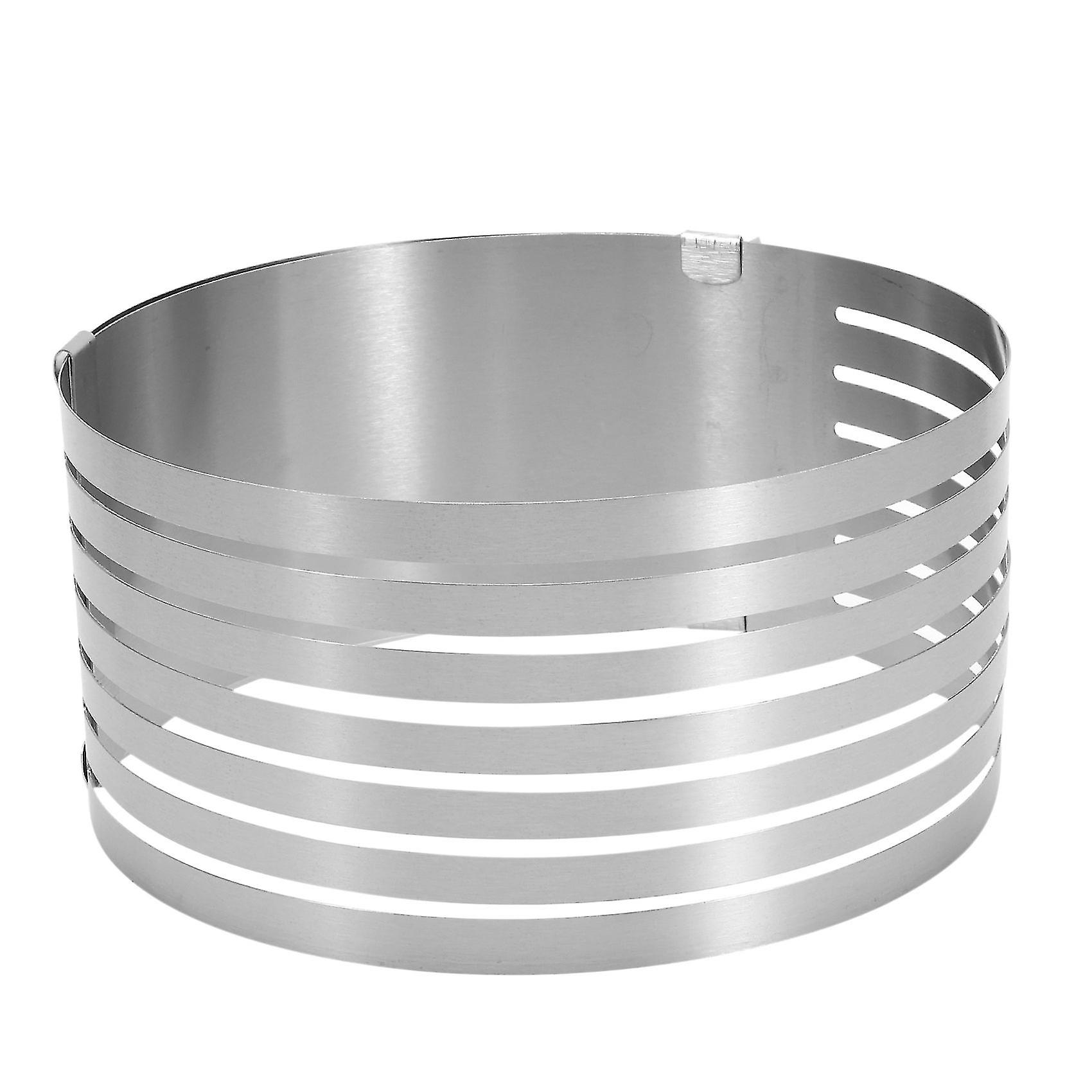 Inel feliator blat de tort ajustabil 15-20 cm, Inaltime 8 cm, cu 6 ...