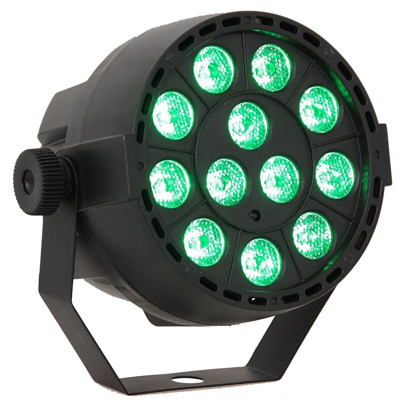 Strobe, Mini Par LED RGB Ibiza, 12x3W DMX управление, димер - eMAG.bg