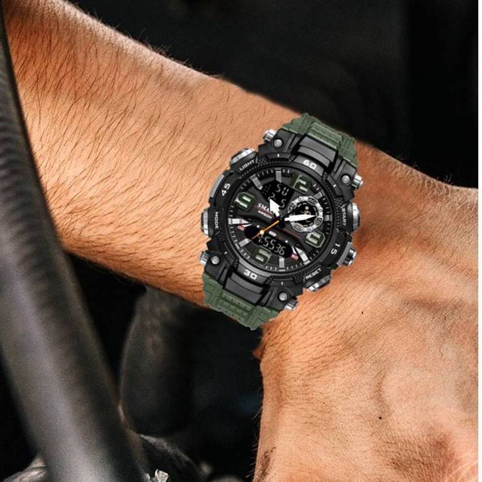 Ceas barbatesc Casual Hyper, Dual Time, Afisaj Digital Analog ...