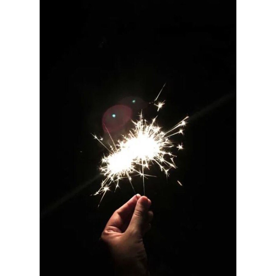 Set cu 10 artificii cu efect de stelute, 29 cm, Gri - eMAG.ro