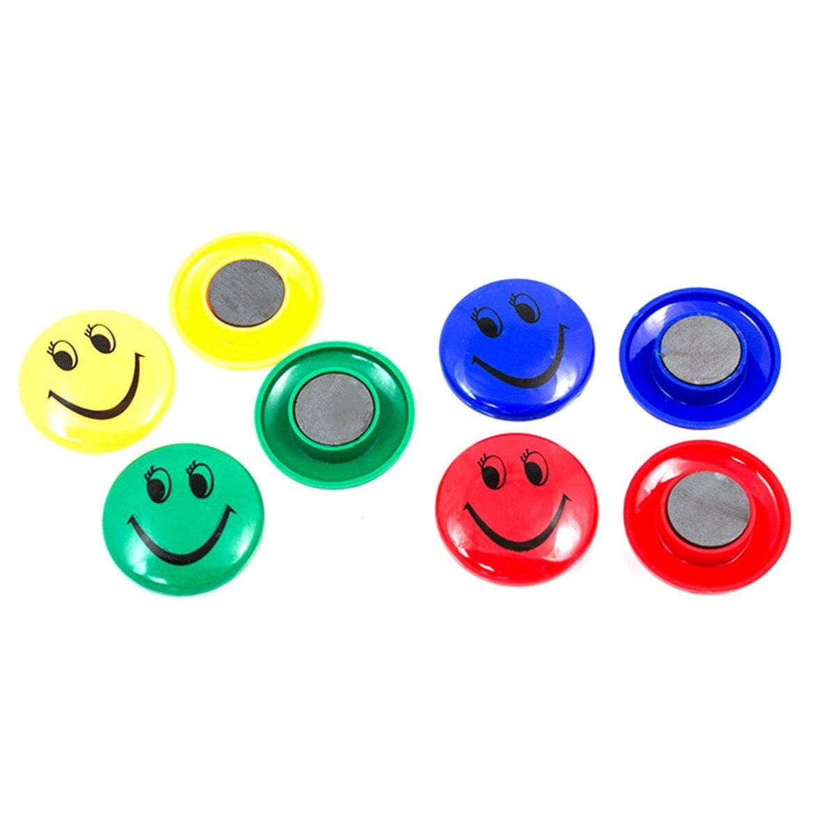 Set 8 stampile magnetice de frigider, Multicolor, 40 mm - eMAG.ro