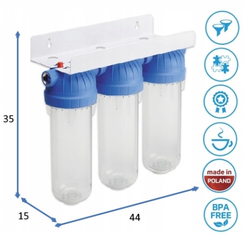 Sistem filtrare apa potabila pentru toata casa, USTM, Multicolor - eMAG.ro