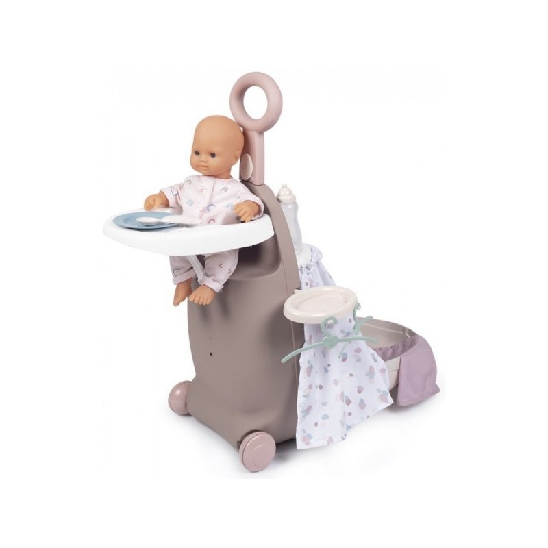 Simba Smoby Baby Nurse babacenter bőröndben - Pasztel - eMAG.hu