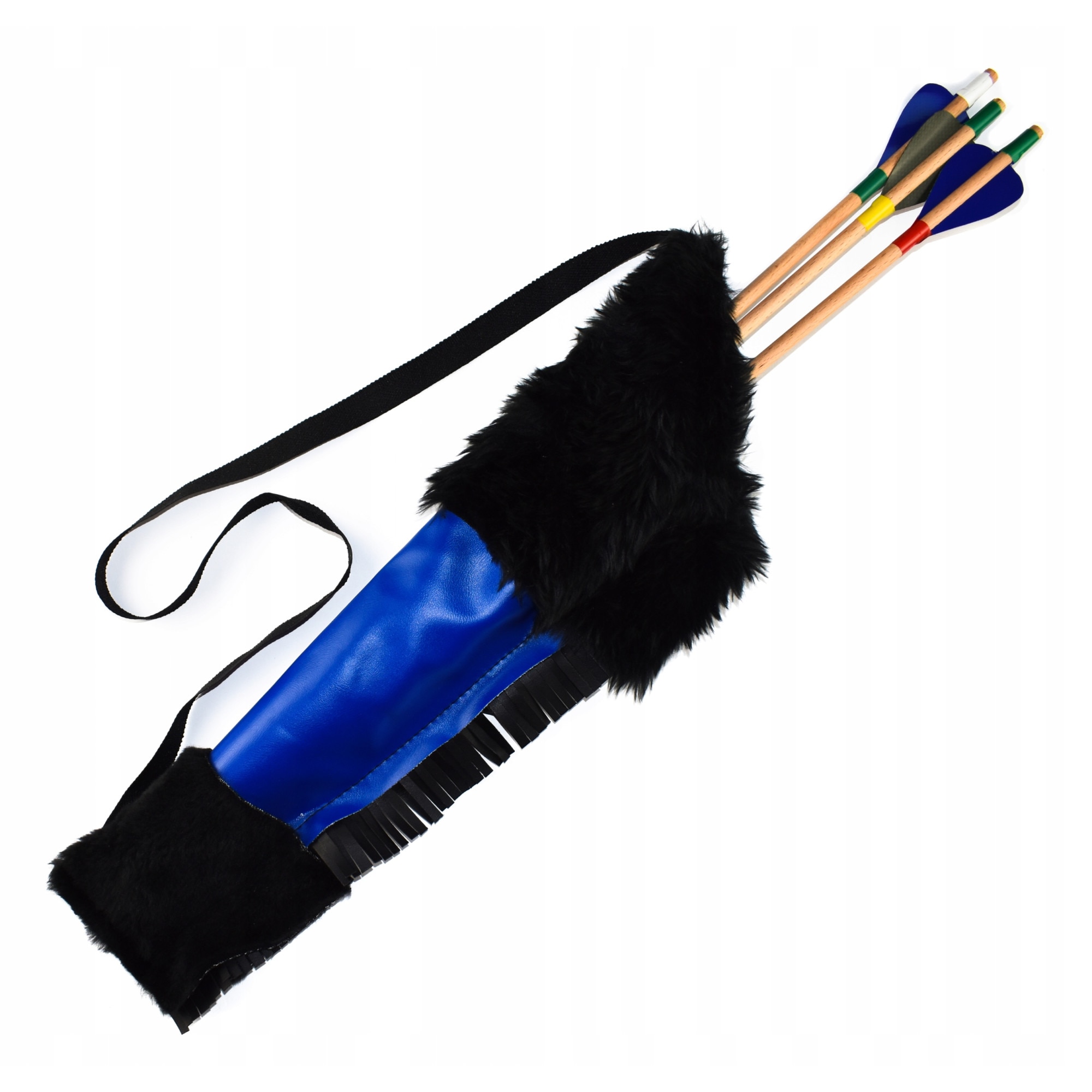 Set tolba cu 5 sageti, 60 cm, Multicolor - eMAG.ro