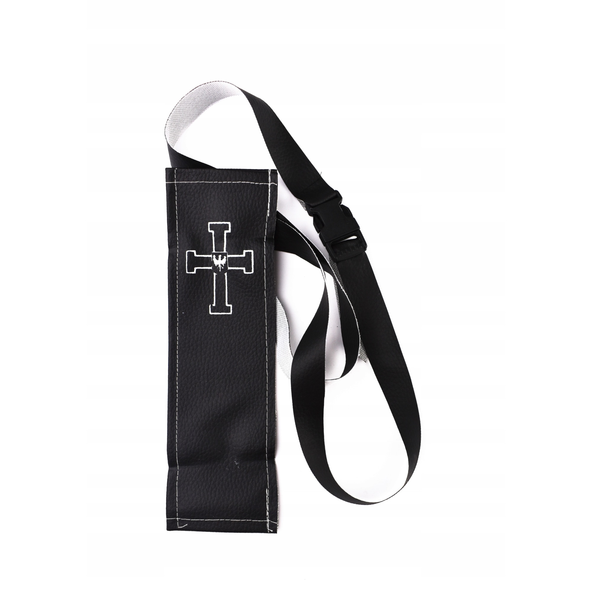 Teaca pentru sabie, Piele ecologica, 23 x 7 cm, Negru/Alb - eMAG.ro