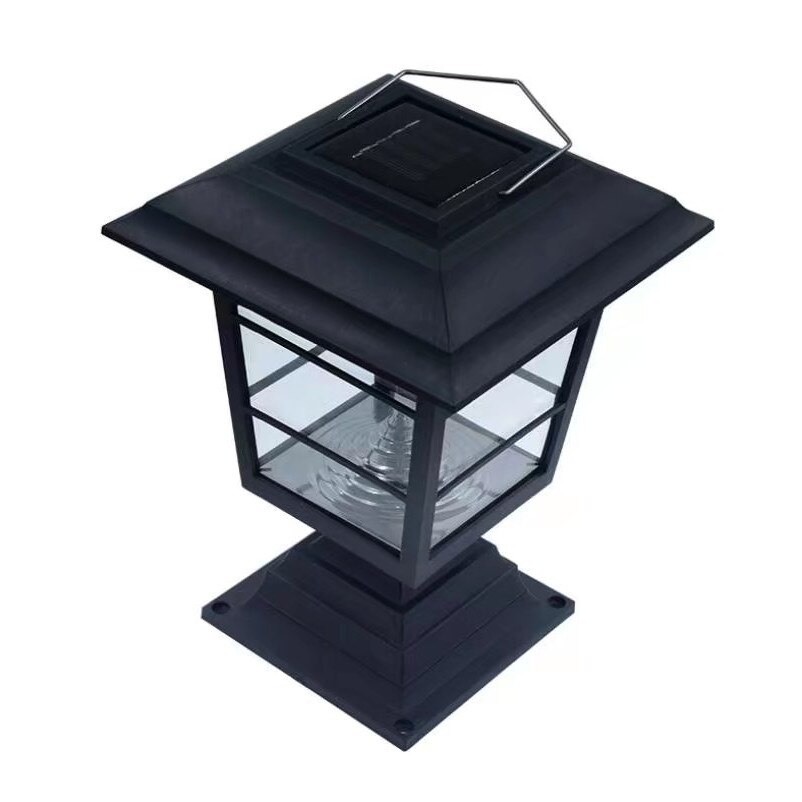 Lampa solara de gradina, Sunmostar, Impermeabila, Negru - eMAG.ro