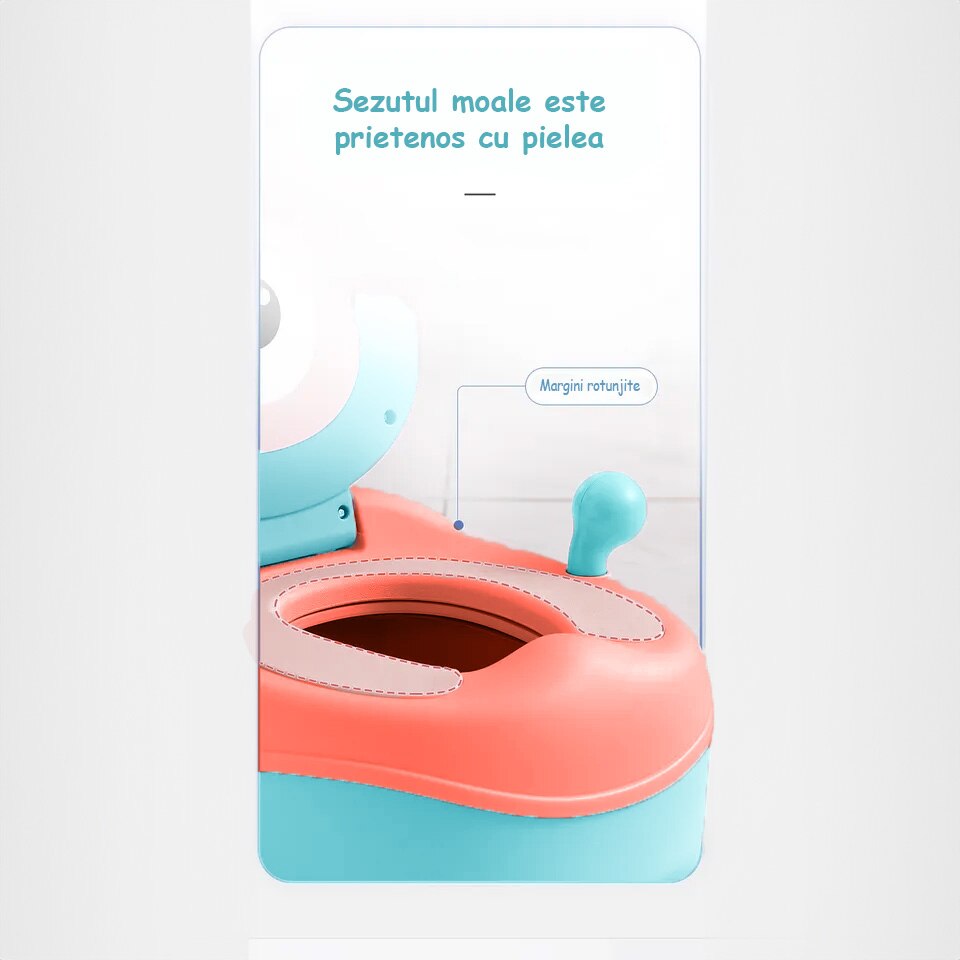 Olita pentru copii Mavio®️, Model Prietenos, Colac Moale, Non-Toxic ...