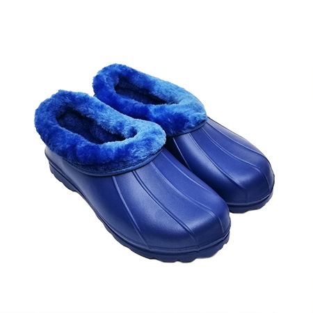 Saboti dama imblaniti Stripes din spuma EVA, Albastru 39 EU - eMAG.ro