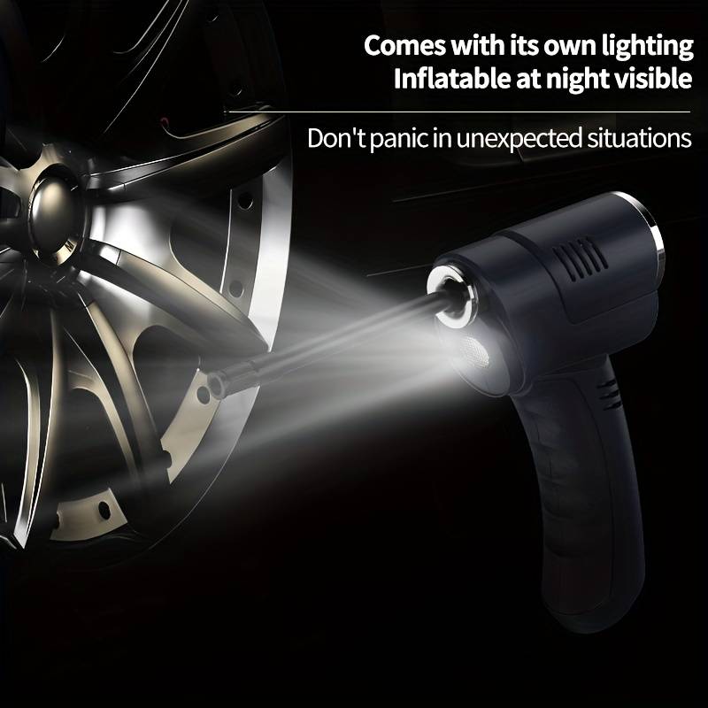 Hordozható autós kompresszor, pisztoly típusú VENTLEX ...