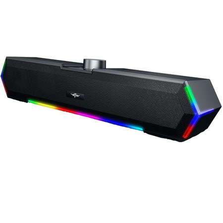 Boxa computer, laptop, 12W, usb 3.5 mm, rgb, auxiliar, neagra - eMAG.ro