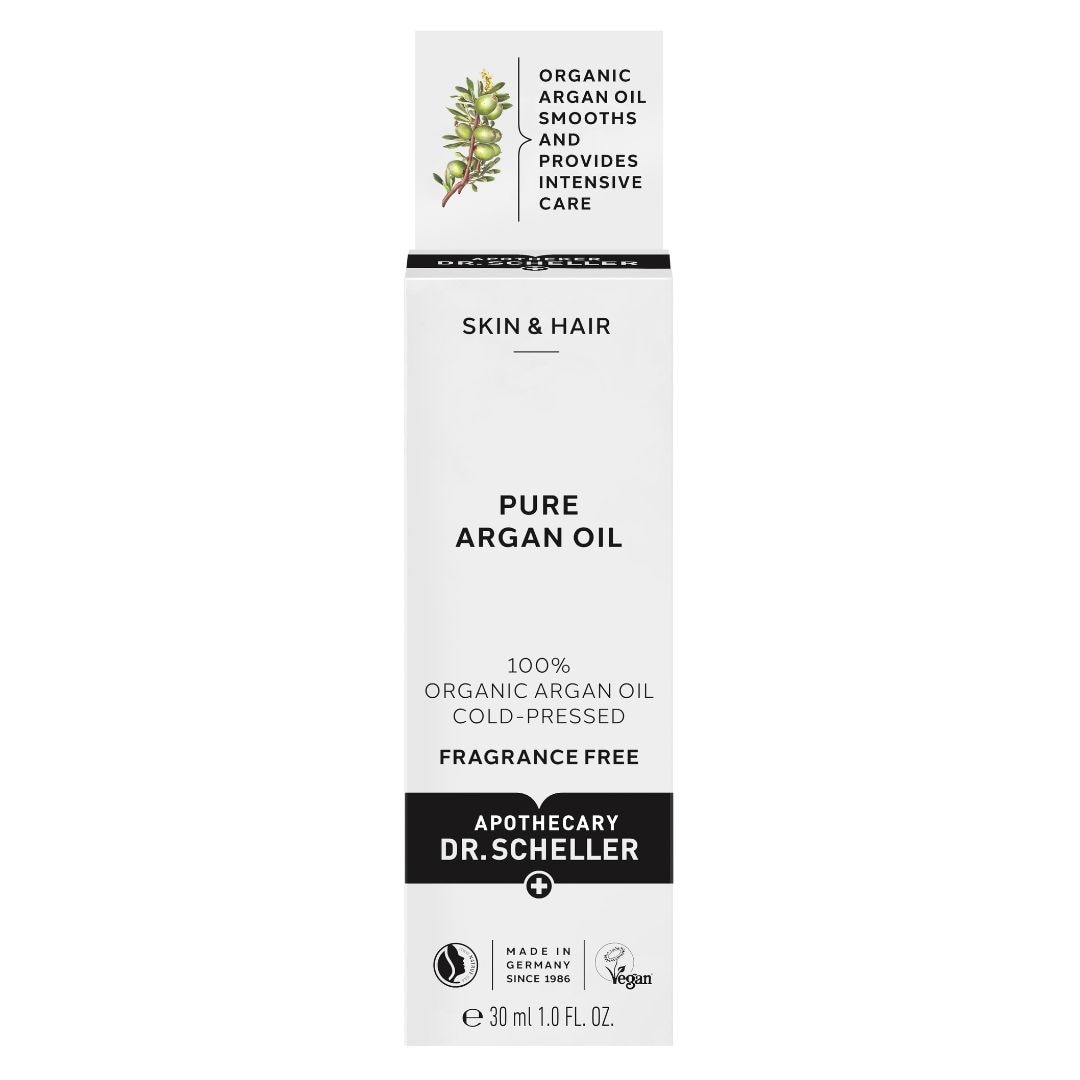 Ulei de argan pur 100% organic, pentru piele si par, Dr. Scheller, 30 ml - eMAG.ro