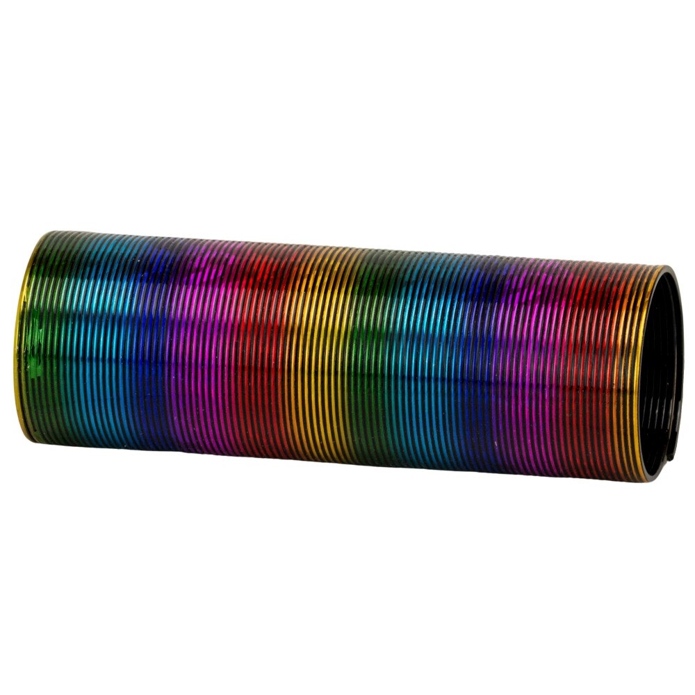 Joc arc MAGIC, spirala Slinky, multicolor curcubeu, 5 x 14 cm ...