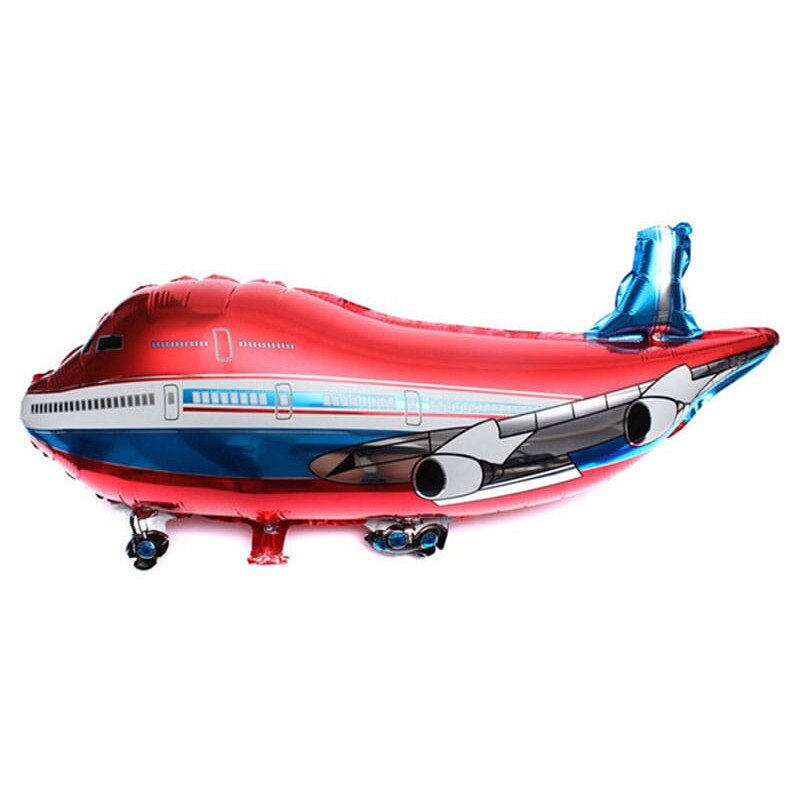 Balon, 22", Avion, Rosu - eMAG.ro