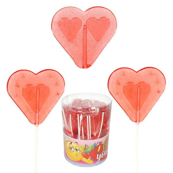 Set 50 acadele, Inima, 30 g - eMAG.ro