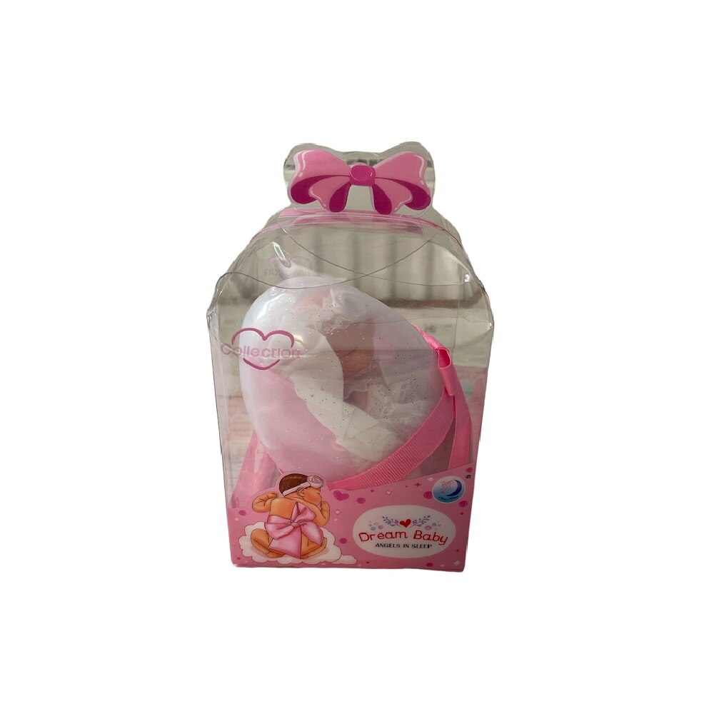 Papusa bebelus fata 10 cm in cutie ou - eMAG.ro