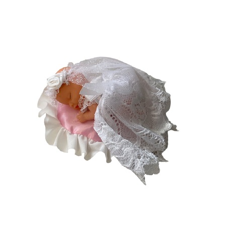 Papusa bebelus fata 10 cm in cutie ou - eMAG.ro