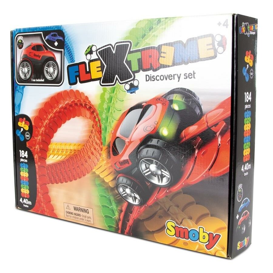 Simba Smoby Flextreme Discovery Set - Flexibilis Autópálya alapszett ...