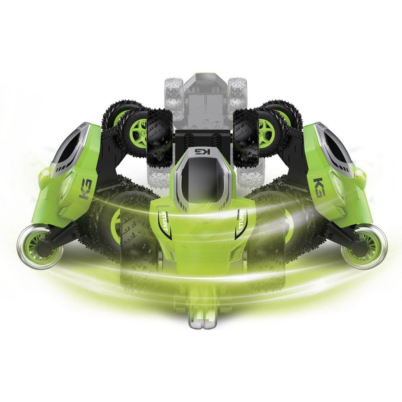 RC Car 5-Fancy Wheel Green 27 MHz, 29x21x23 cm - eMAG.bg