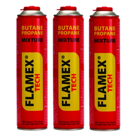 Комплект 3 бутилки Gas Spray 330g/600 ml, резервна бутилка за къмпинг и ...