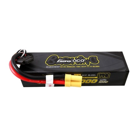 Acumulator LiPo GENS ACE G-Tech Bashing 11.1 V/ 8000 mA/ 100C EC5 - eMAG.ro