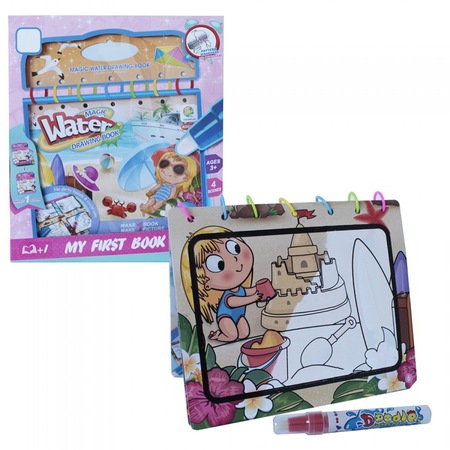 Set carte de colorat si marker, Askato, Multicolor - eMAG.ro