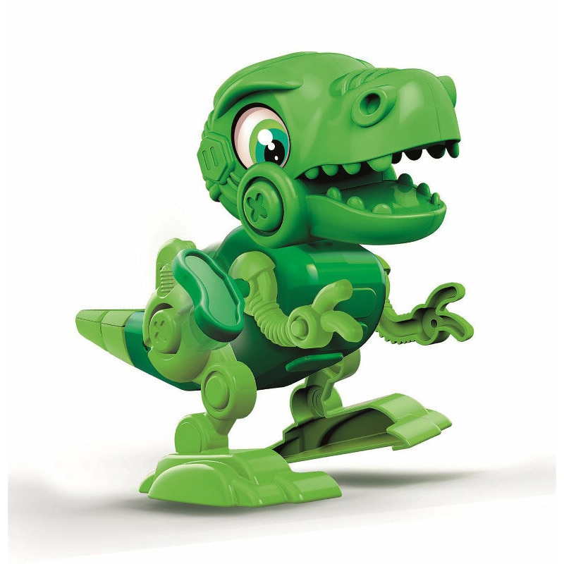 Robot Dino-Bot T-Rex, Clementoni, +5 ani, Verde - eMAG.ro