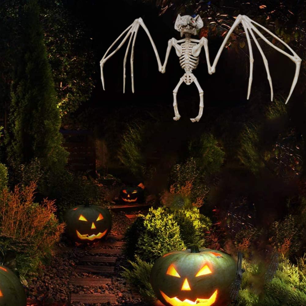 Schelet de liliac, Zola®, aspect realist pentru decor Halloween Party ...
