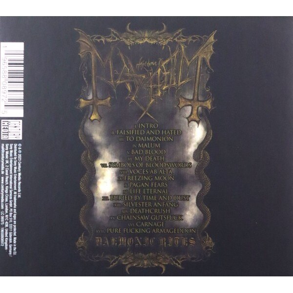Mayhem: Daemonic Rites (Limited) (digipack) [CD] - eMAG.bg