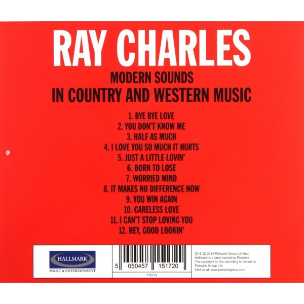 Ray Charles: Modern Sounds In Country & Western Music [CD] - eMAG.bg