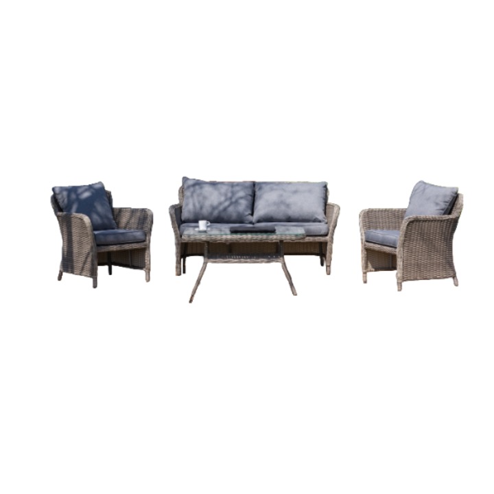 Set mobilier terasa/gradina, Athen, rattan - eMAG.ro