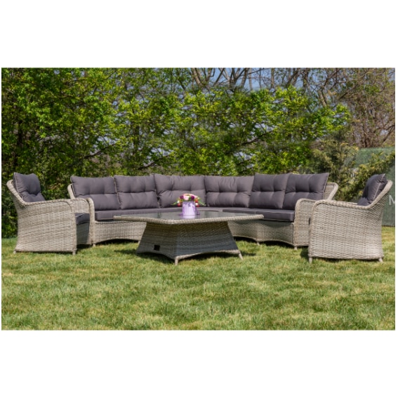 Set mobilier terasa/gradina, Dublin, rattan - eMAG.ro