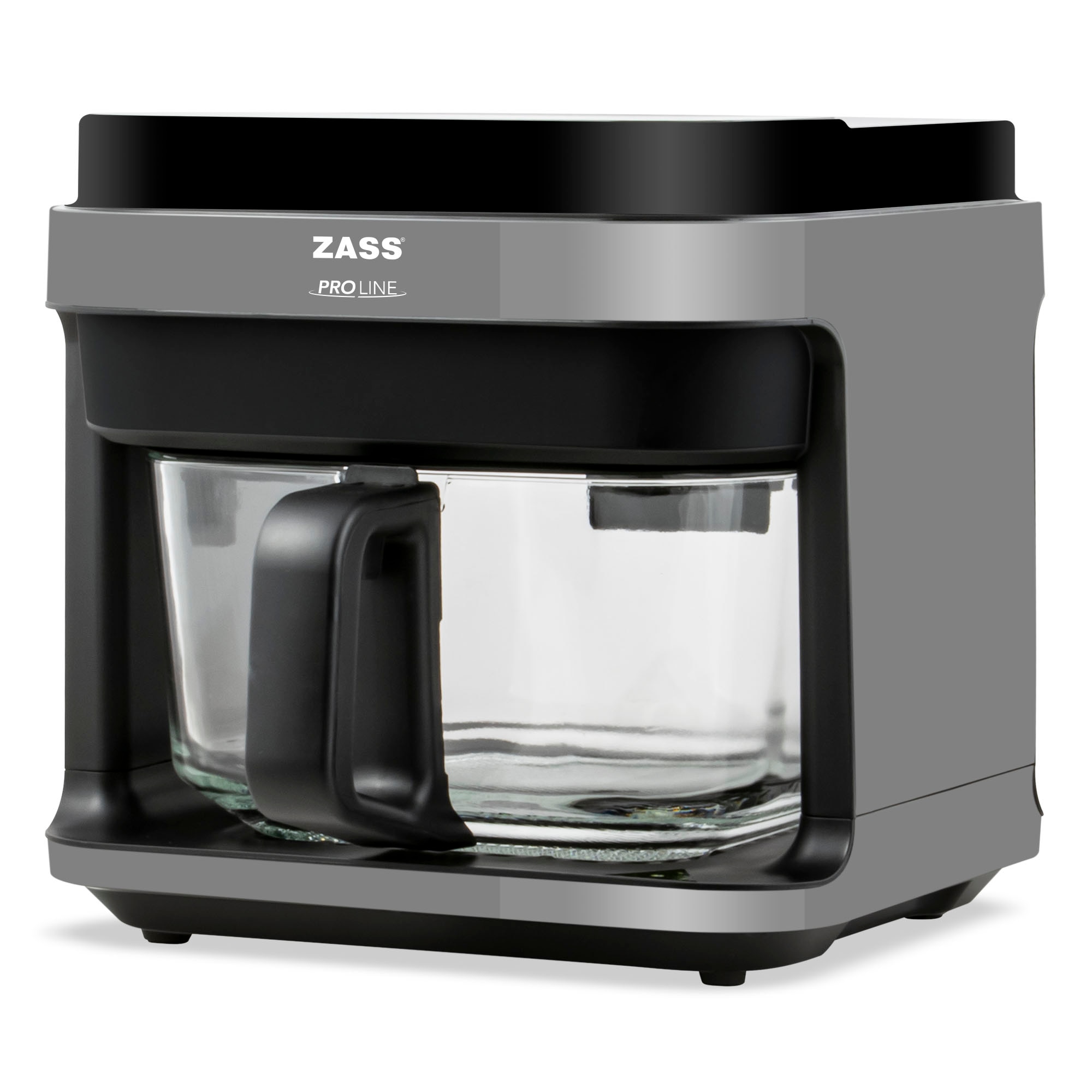 Friteuza cu aer cald ZASS ZAF 09, Capacitate de 5, 5l, Cos de sticla ...