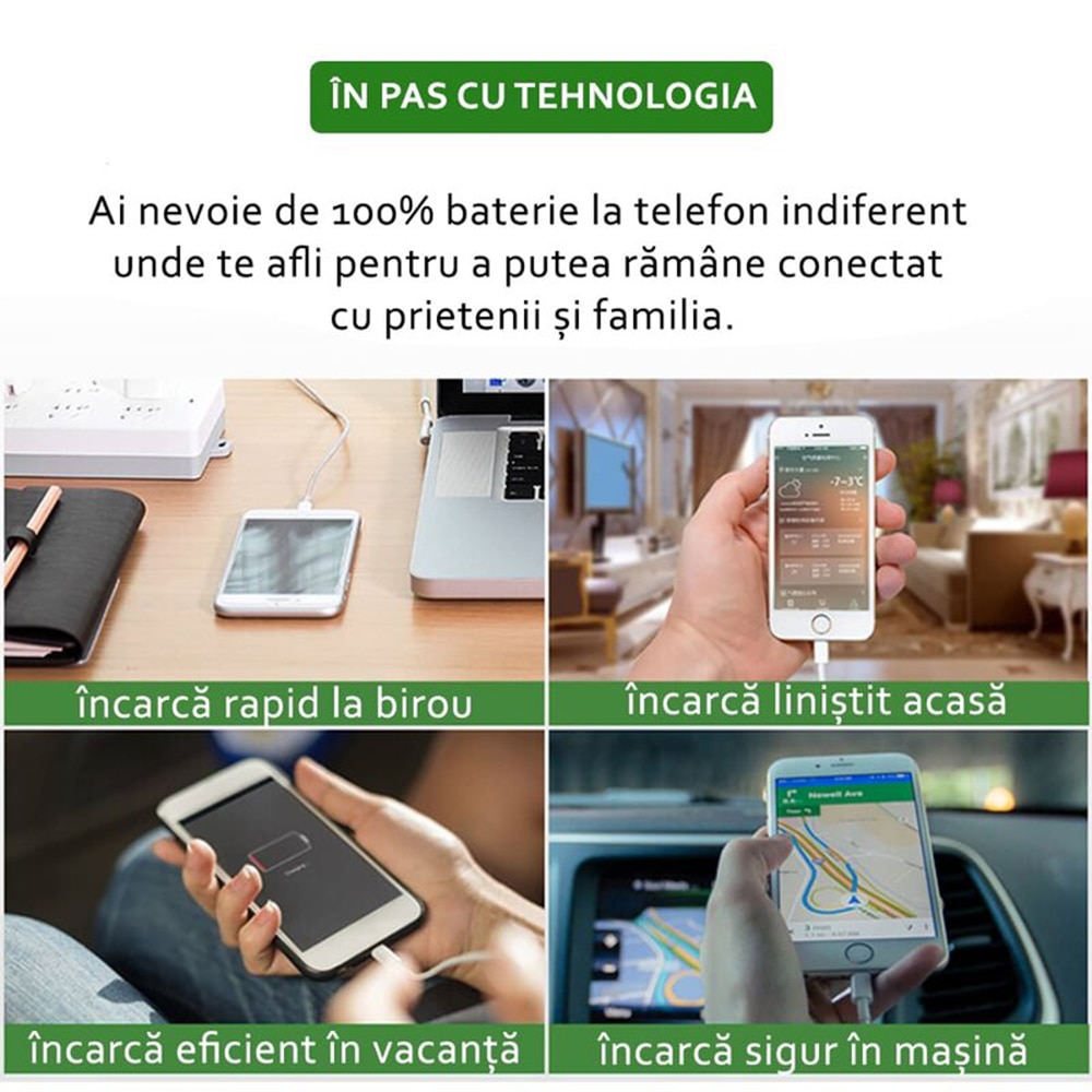 Cablu Incarcare, Transfer Date USB la Type-C, 1.2m, O56, Soft Silicon ...