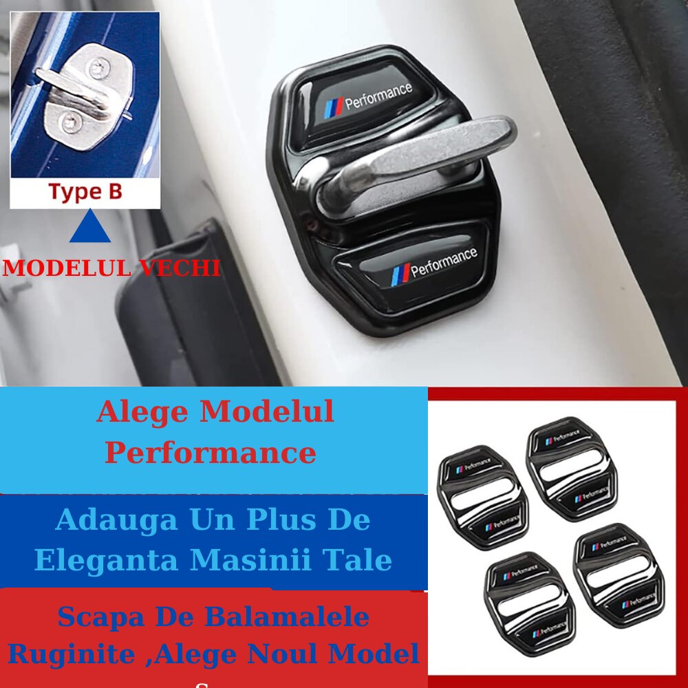 Set 4 Balamale FeelSell Din Otel Inoxidabil, Protectie Sistem ...