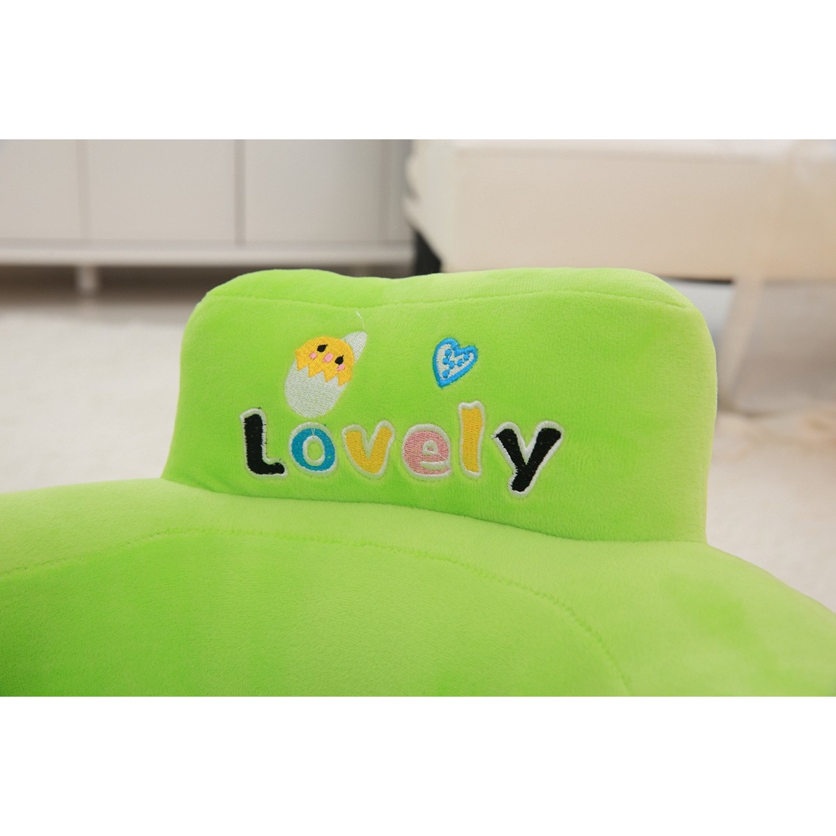 Fotoliu pentru bebe din plus cu spatar - Puisor - eMAG.ro