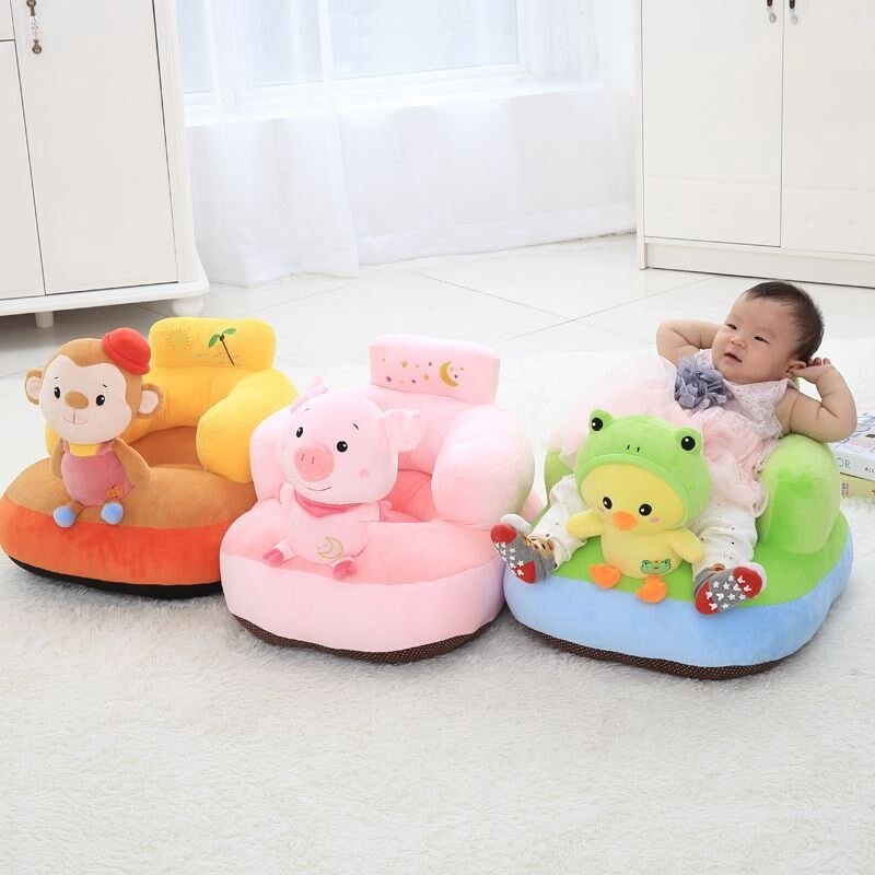 Fotoliu pentru bebe din plus cu spatar - Puisor - eMAG.ro