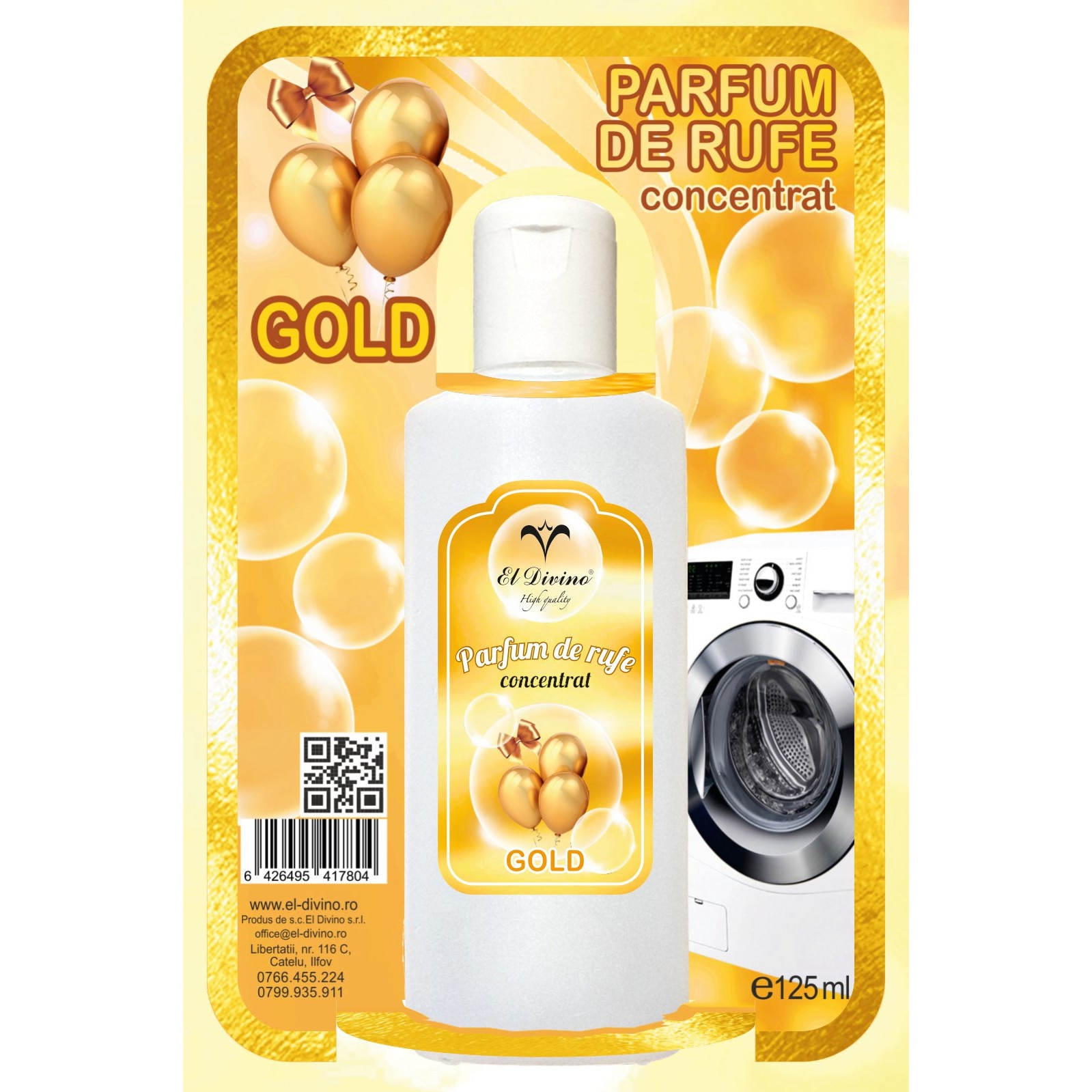 Parfum De Rufe Concentrat 125 ml - Gold - eMAG.ro