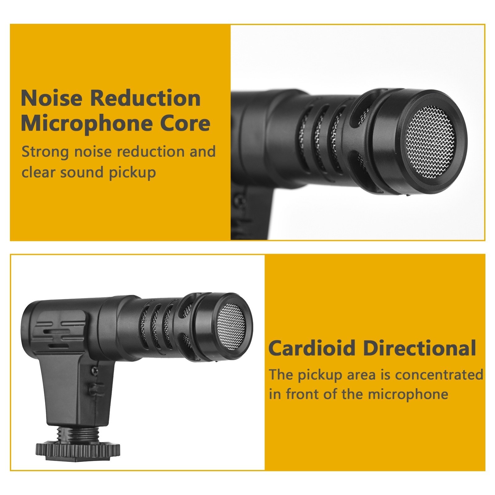 Kit vlogging profesional, trepied, suport telefon, microfon, mini panou ...