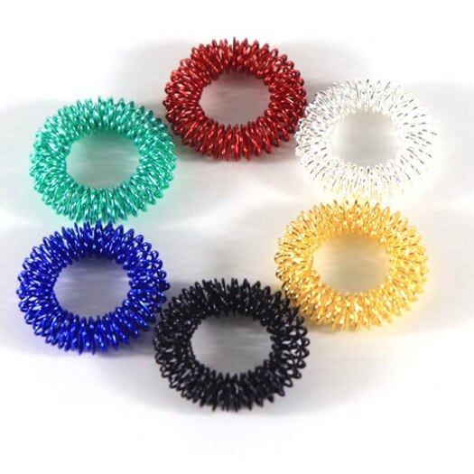 Set 10 Inele senzoriale intepatoare, Multicolor, 3+ - eMAG.ro