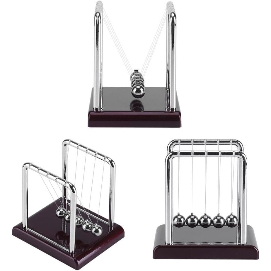Pendul magnetic pentru birou/acasa, longziming, Newton - eMAG.ro