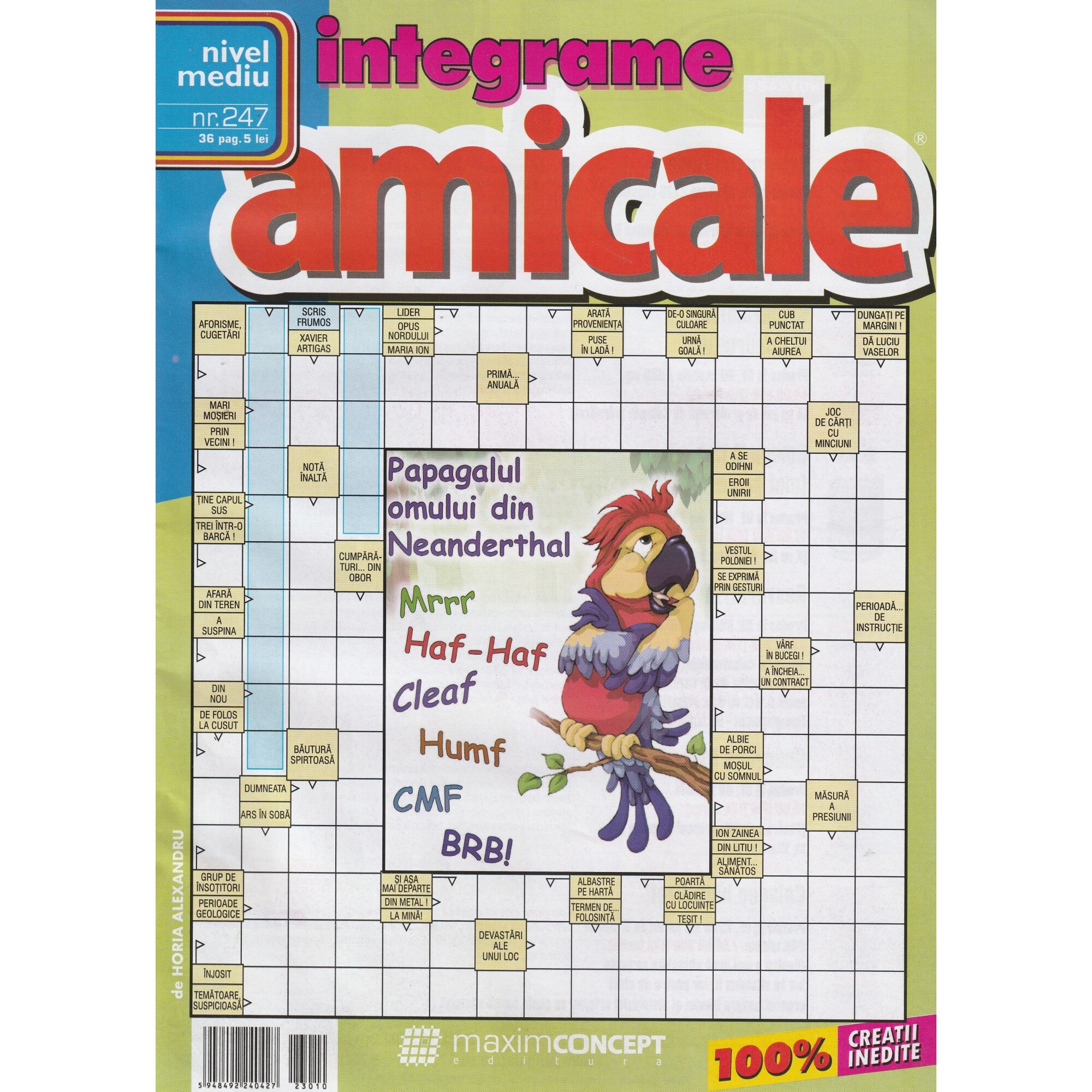 Integrame amicale 247, editura Maxim - nivel mediu - eMAG.ro