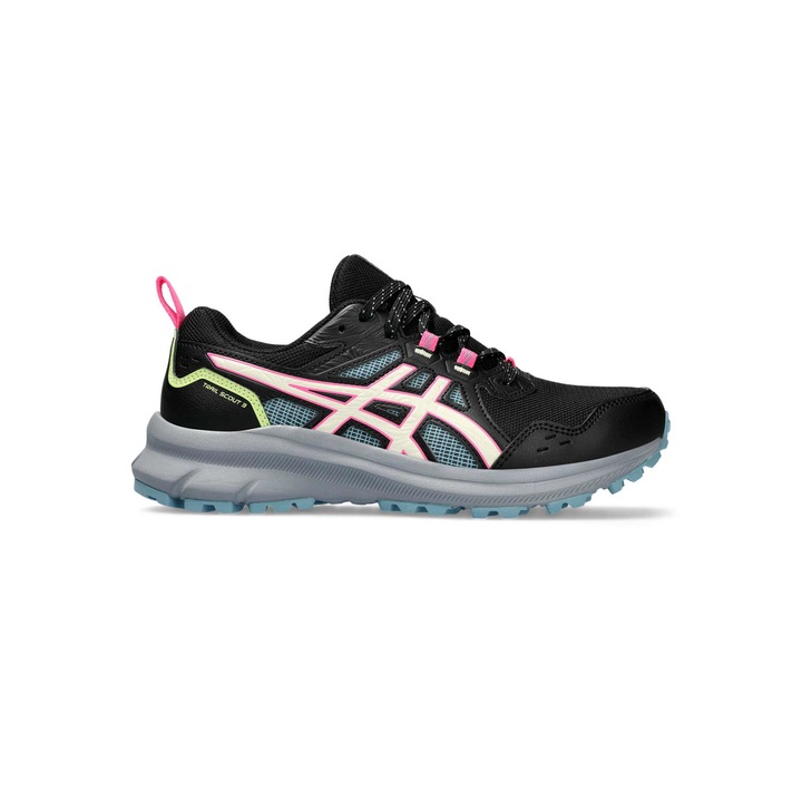 Pantofi sport pentru alergare dama, Asics, Textil, Negru - eMAG.ro